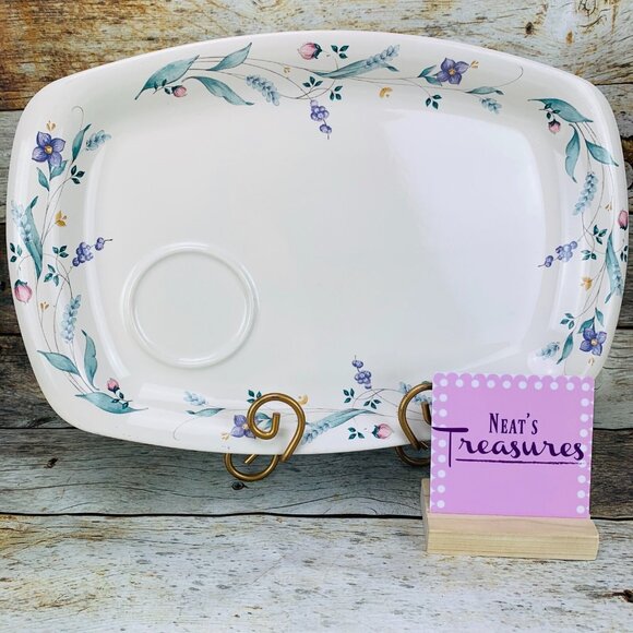 Pfaltzgraff | Dining | Pfaltzgraff April Large Stoneware Floral Flower ...